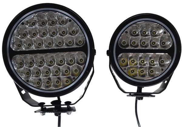 Round Off Road LED Light – Top Side Motorsports